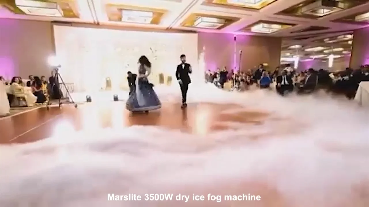 Marslite 3500w 6000w Dry Ice Fog Machine Wedding Stage Party Low Lying ...
