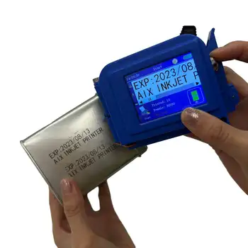 Mini Hand Held Date Coder For Pet Bottles Portable Handled Inkjet Expiration Date Printer On ...