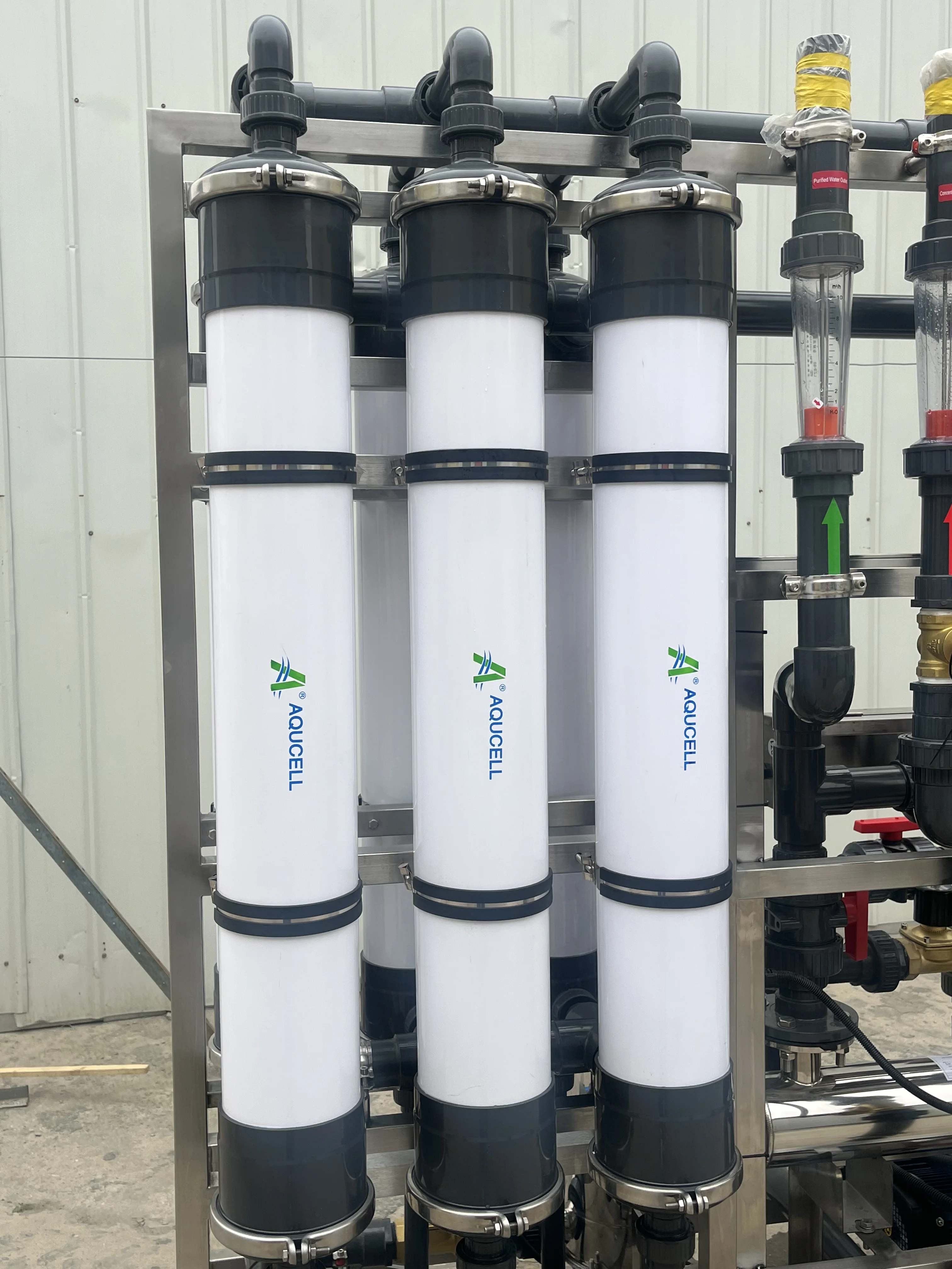 Ultrafiltration Ultra Filtration Hollow Fiber Drinking Water Treatment ...