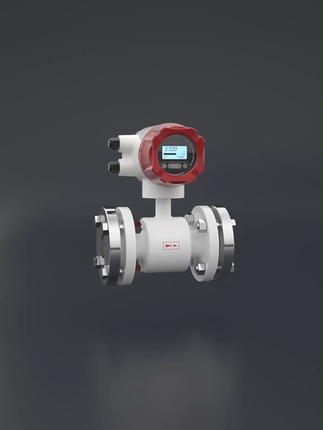 High Precision Liquid Flow Meter Electromagnetic Flow Meter For Liquid ...