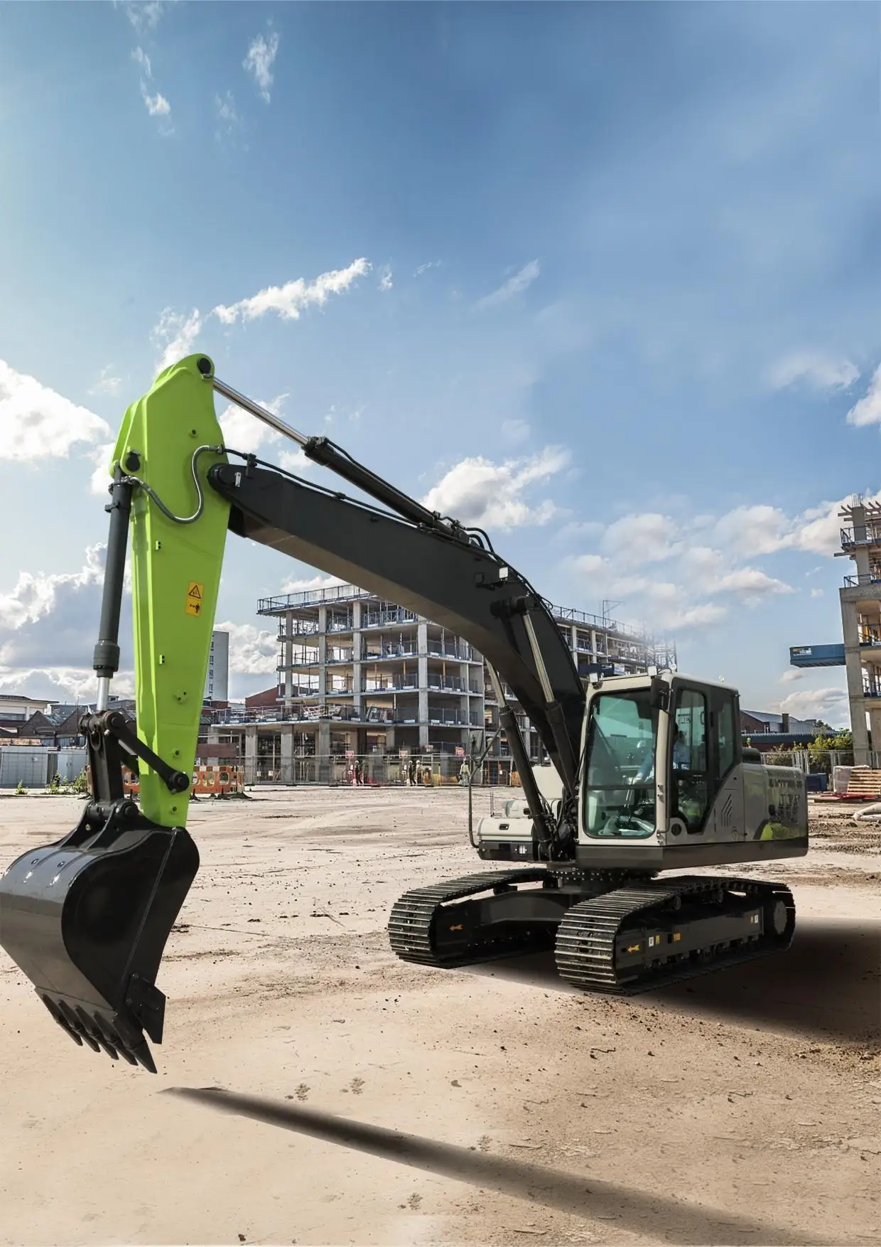 21 Ton Excavator Ze215g Earth Moving Machine Zoomlion 21 Ton Excavator ...