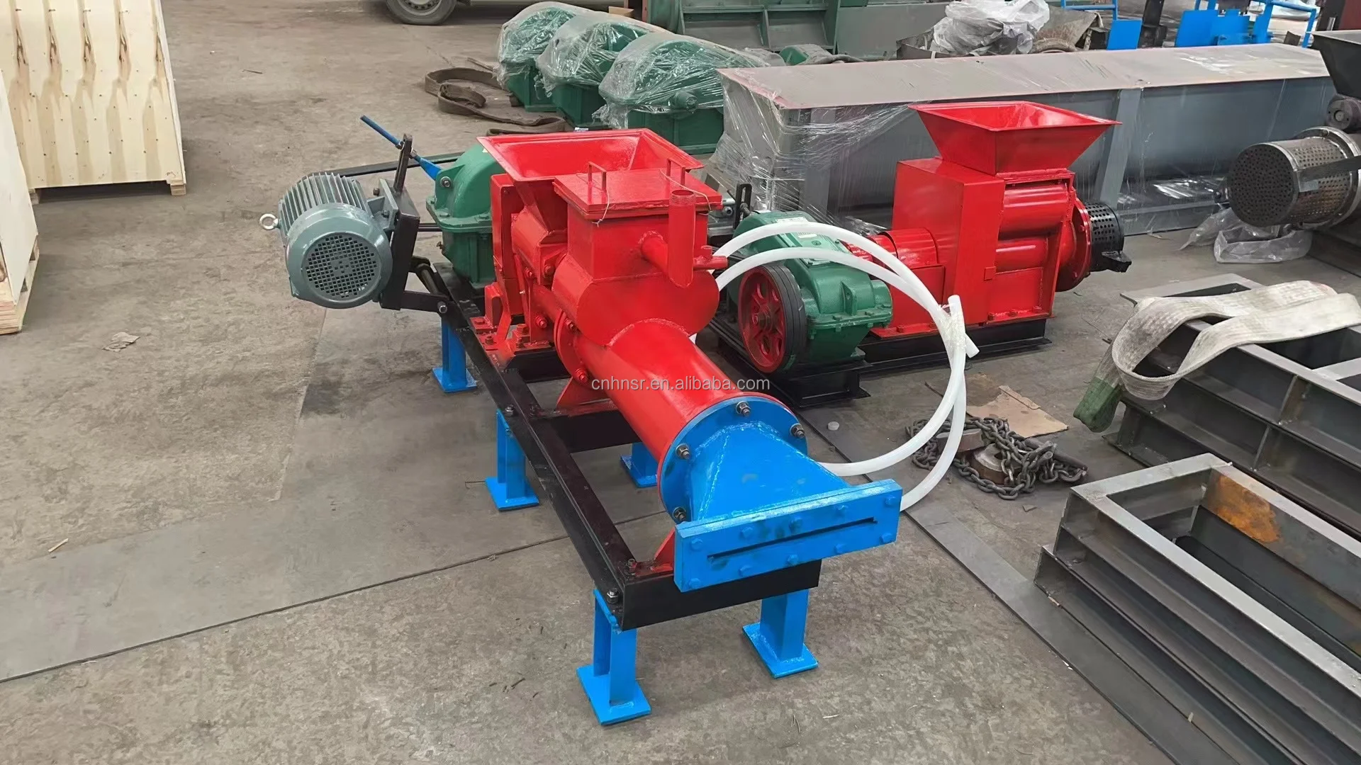 Hollow Core Slab Concrete Extruder Machine Diesel Engine Block And ...