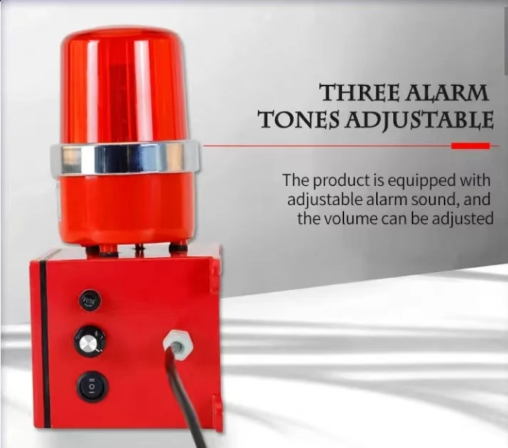 Visual Alarm Sound Loud Alarm Siren with Strobe Light