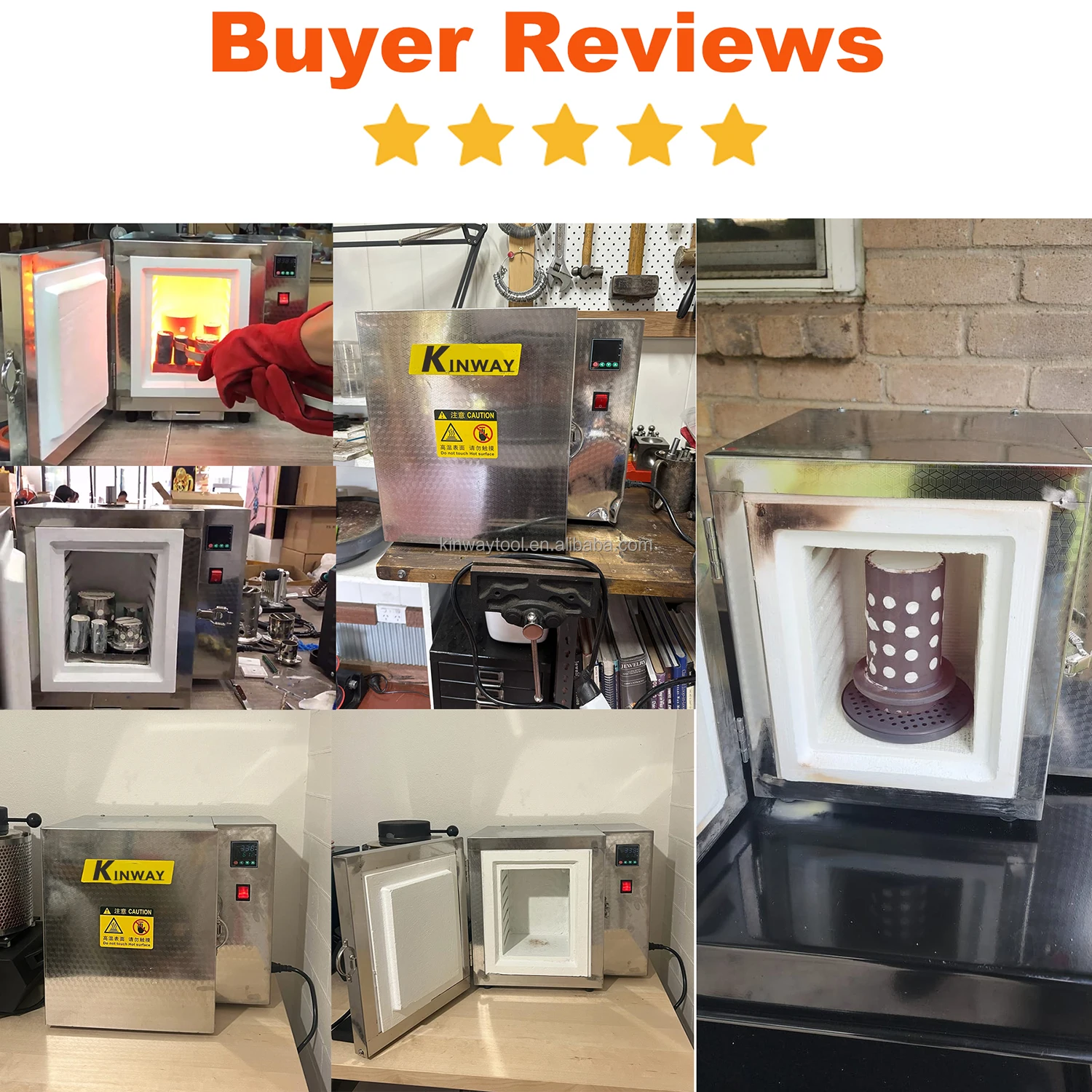 Kinway 800C Degree Constant Four-Sided Oven Dry Plaster Mold Digital ...