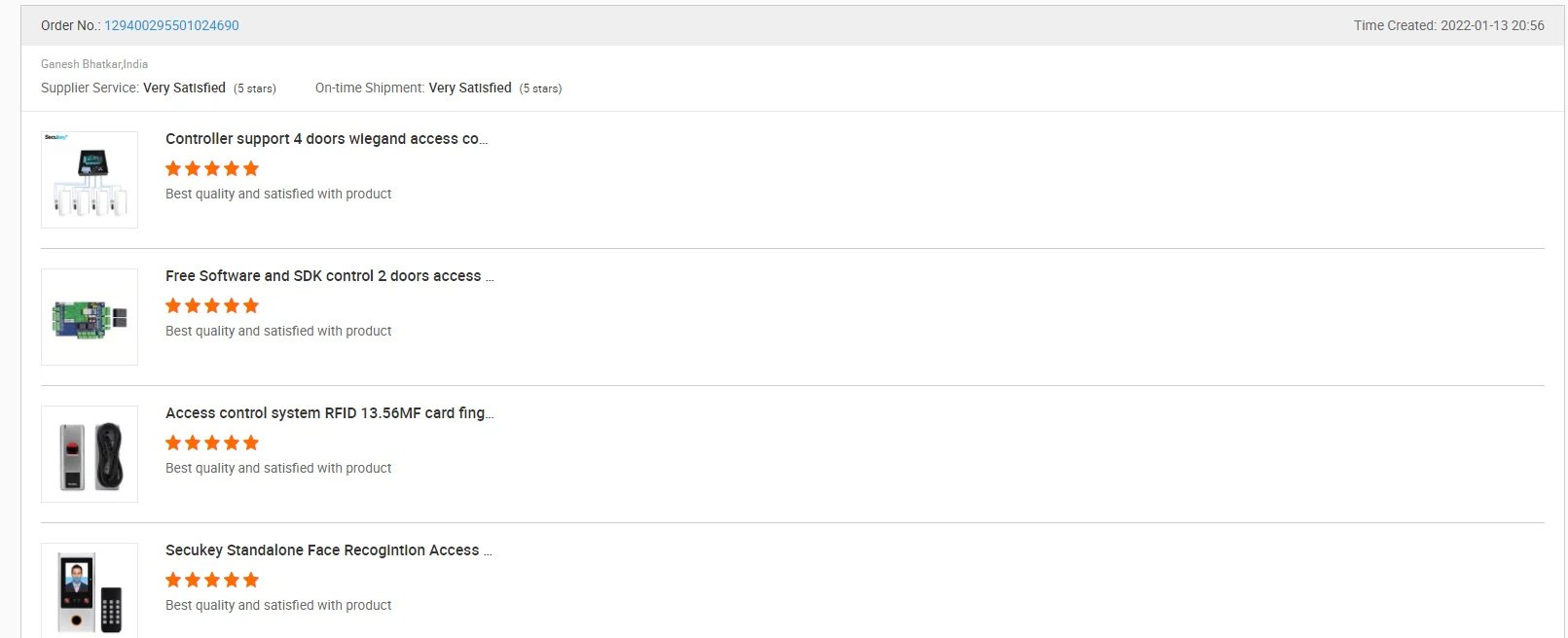 Secukey Encrypted Touch Keypad Ip66 Waterproof Access Control Prevent ...