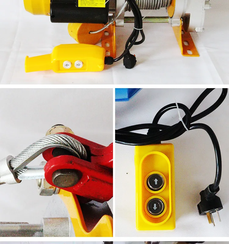 High Quality Electric Cable Small Hoist Winch Factory Lift Mini ...