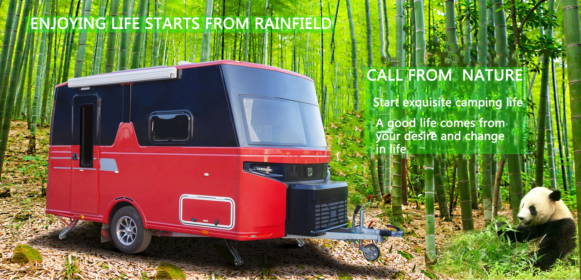 Luxury In China Off Road Rv Caravan Camping Trailer Motorhome Trailer ...