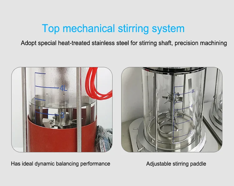 Small Laboratory Benchtop Bioreactor Fermenter 1l-20l