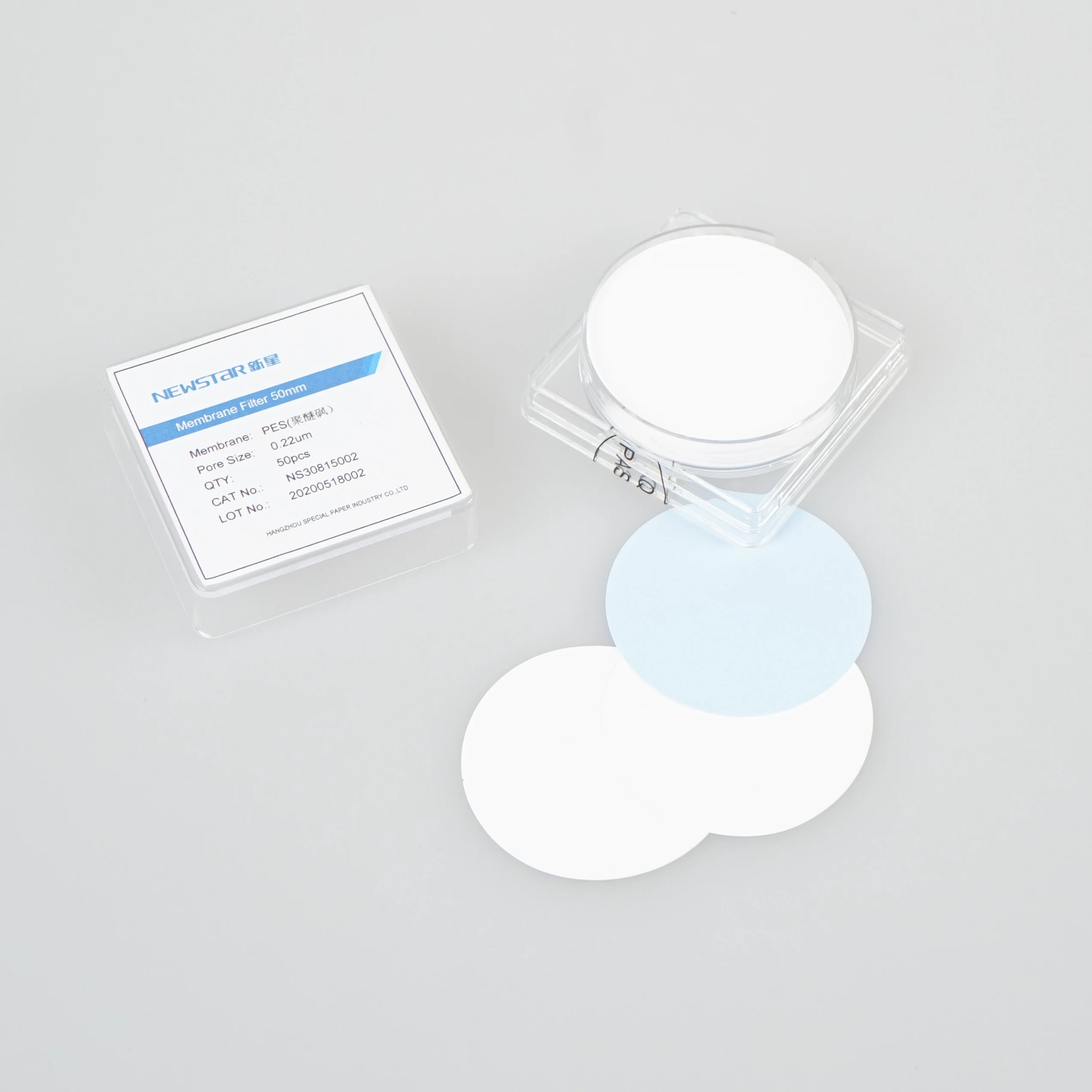 NEWSTAR Hydrophilic PVDF Membrane Filters for Lab Filtration