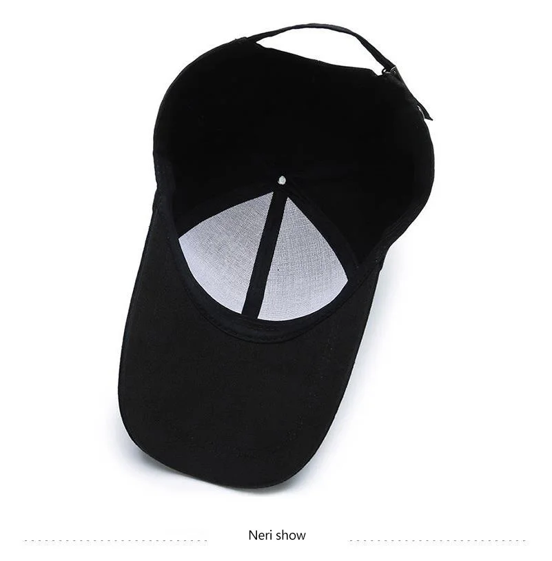 HF Canvas Sports Outdoors Adjustable Plain Men Women Baseball Cap with ...