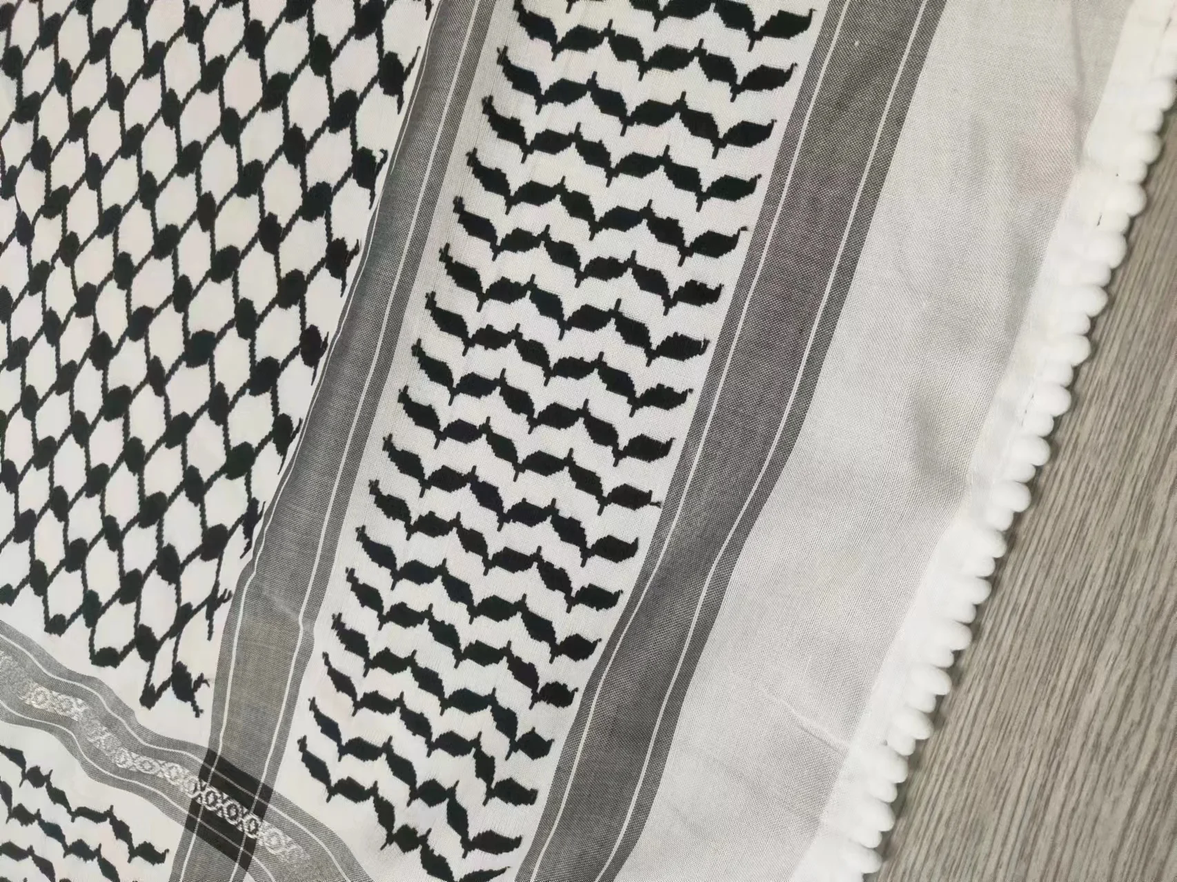 Original Cotton Woven Kuffiyeh Scarf - Arafat Shemagh for Men & Women ...