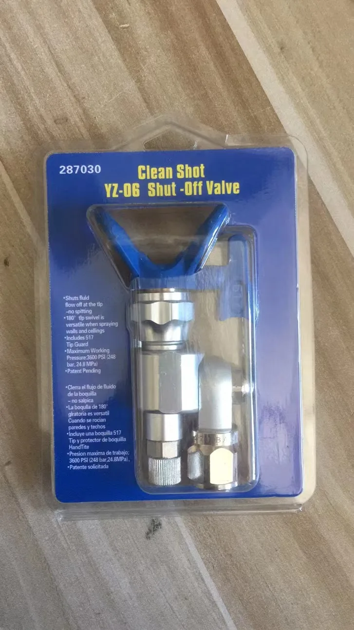 287030 Spray Gun Shut-off Valve for Airless Sprayer - Yazhong