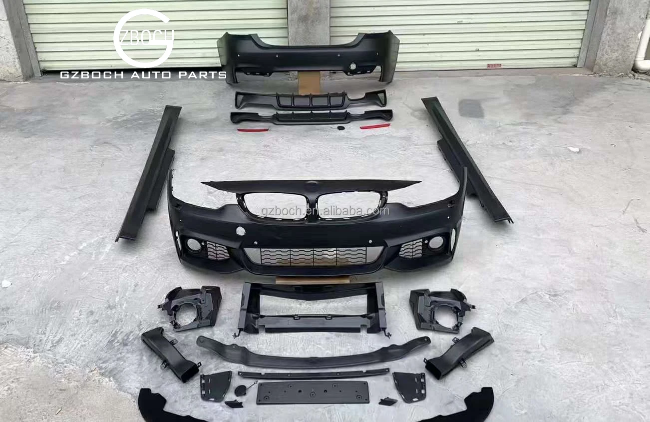 Bodykit For Bmw 4 Series F32 F33 F36 Facelift Mt Front Car Bumper Side ...