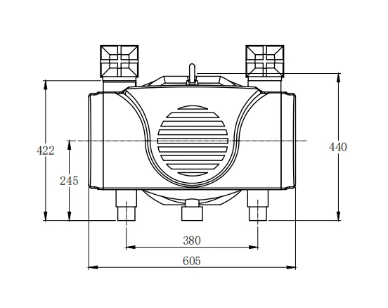 Golden Bridge EXPANDABLE KVF250 DRY OIL-LESS ROTARY VANE CENTRAL ...