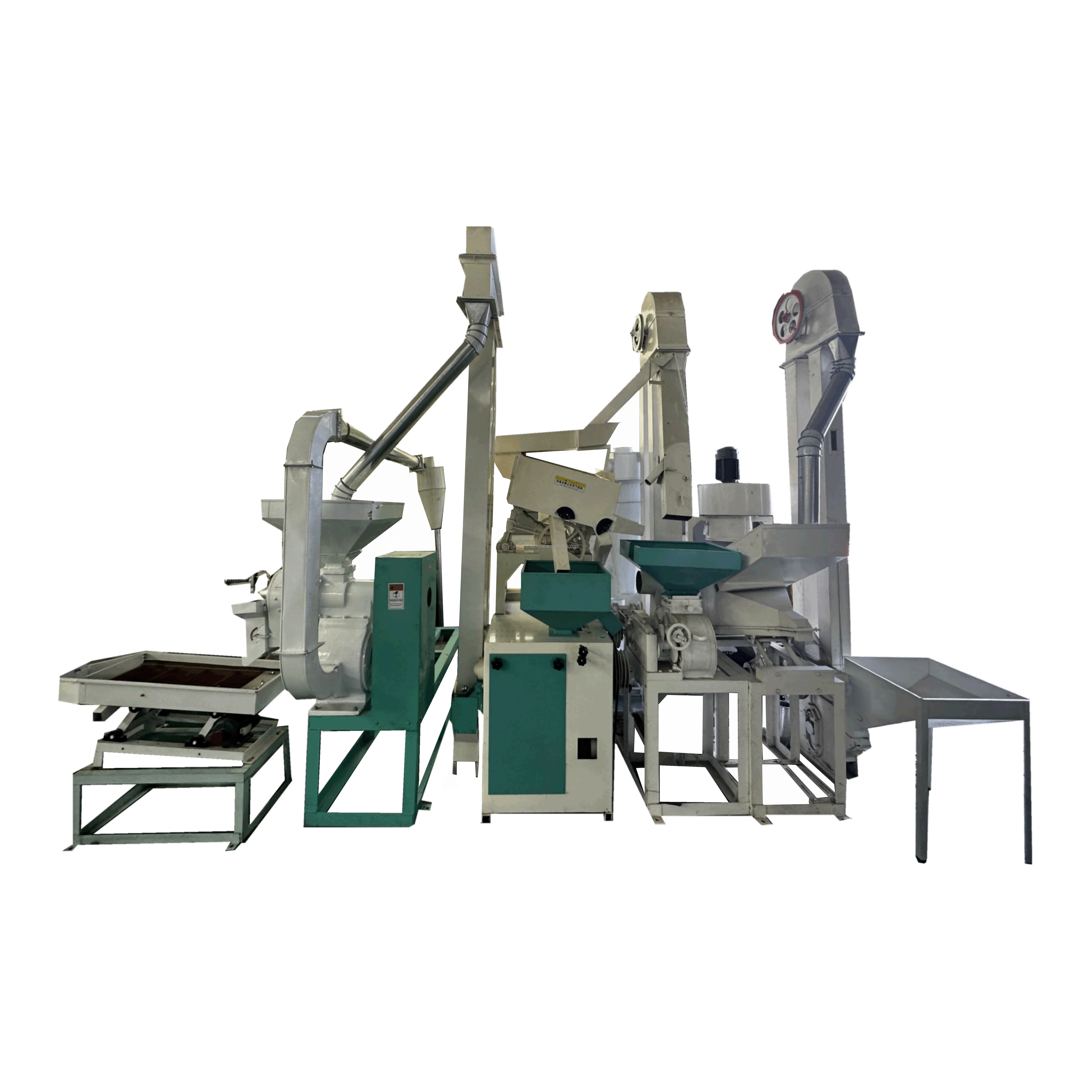 Rice millet milling machine complete set of rice polishing and grinding ...