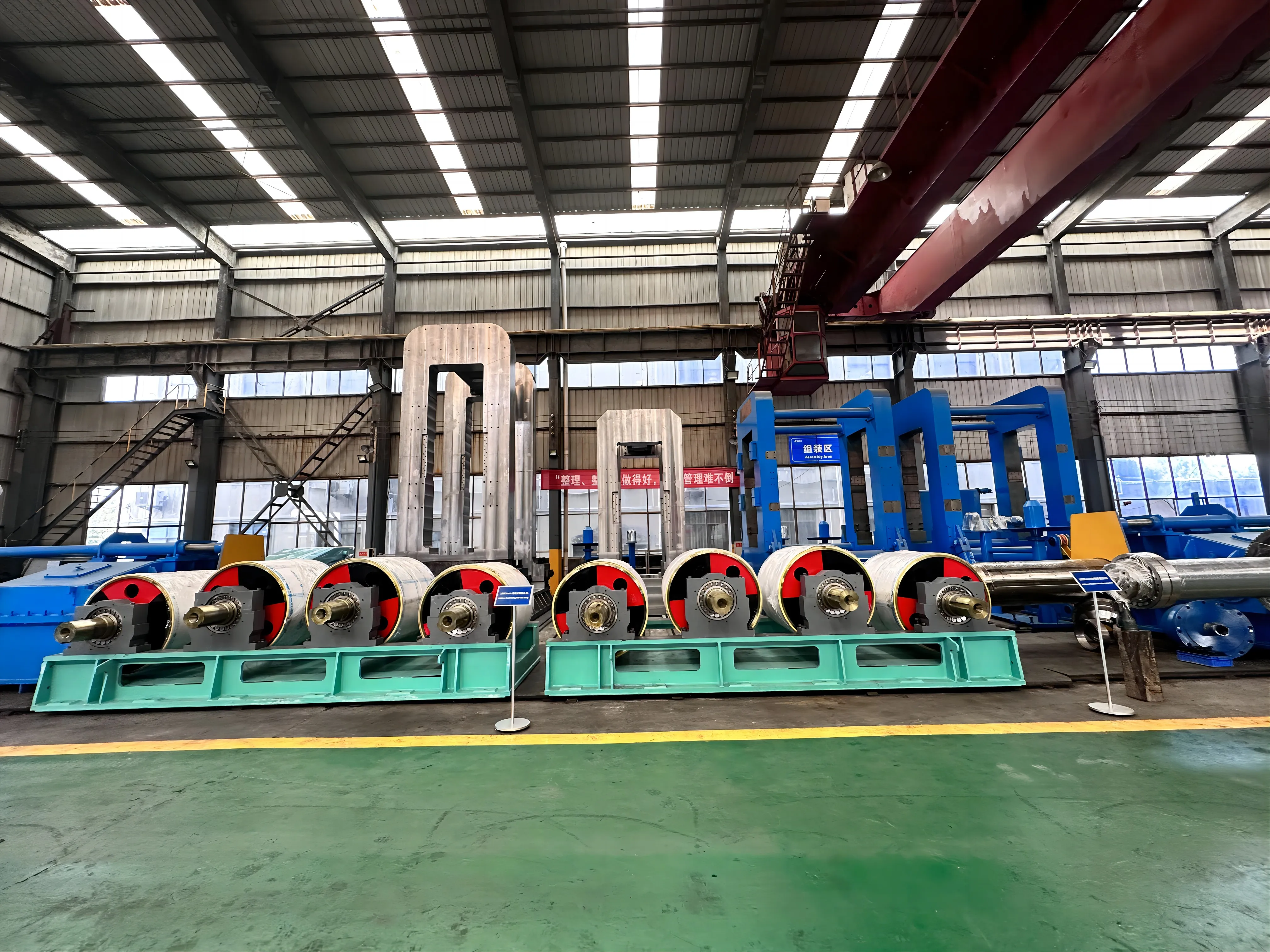 Streck-biege-richtanlagen Tension Leveler with Multi-Roll Unit ...