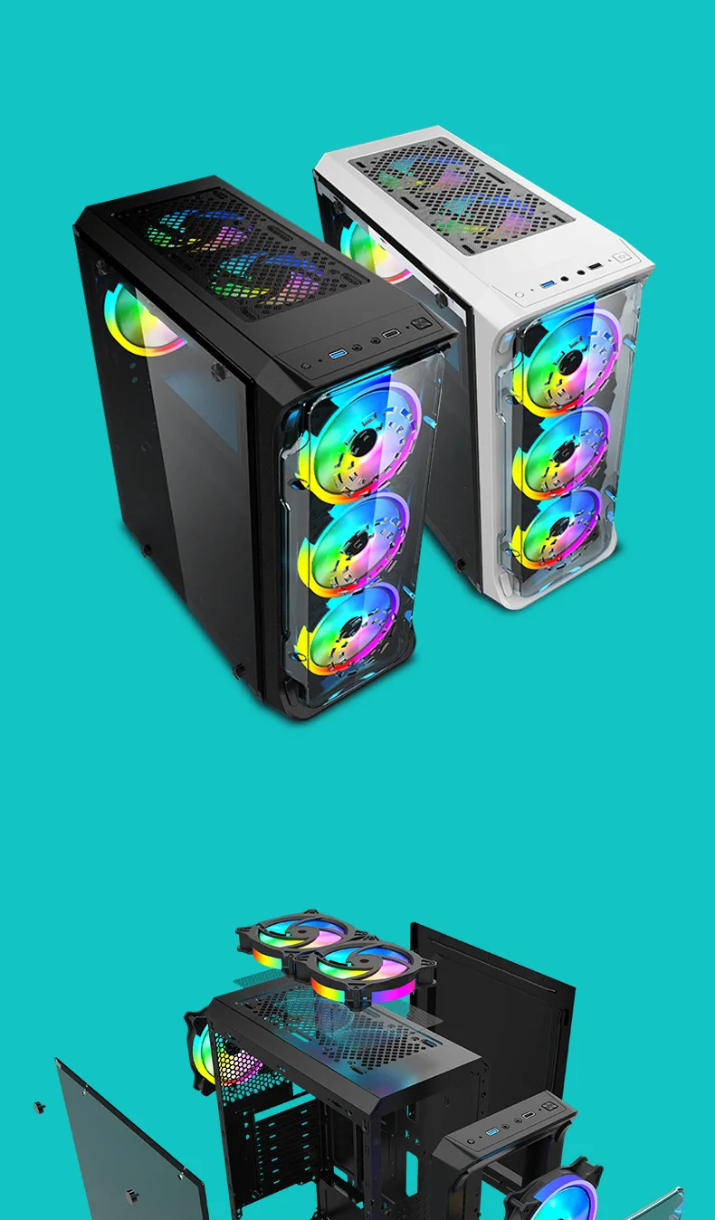 Popular ATX/M-ATX Gaming Case with USB3.0 and Dust Screen