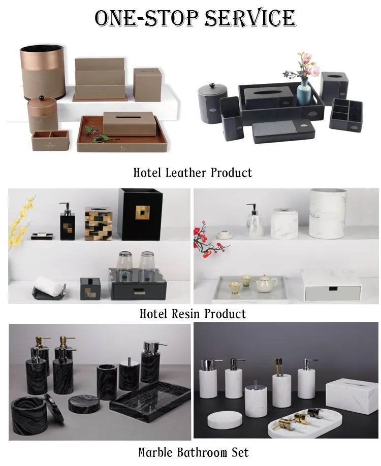 Custom Luxury Hotel Room Amenities Set Convenience Facilities with ...