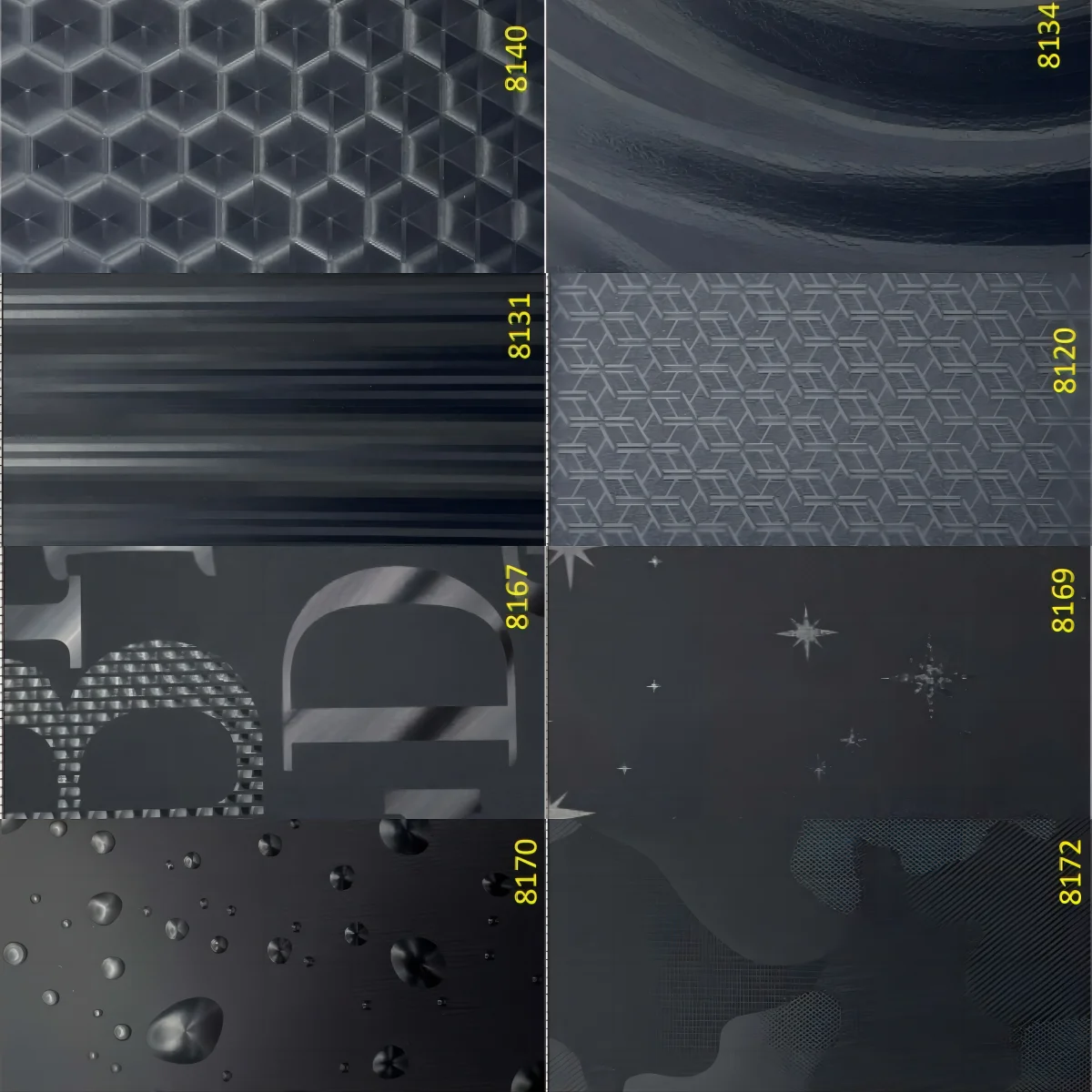 Different Pattern Matte Surface Opaque Release Paper Synthetic Pvc Pu