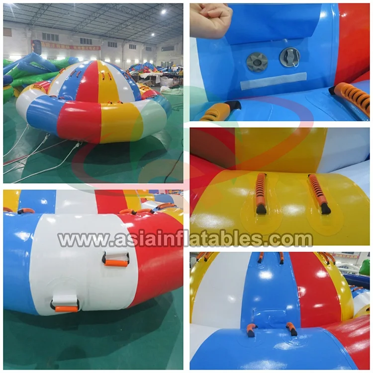 Inflatable Flying Disco Boat - Fun for Water Parks