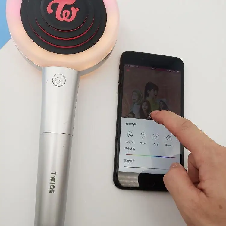 Twice Official K-pop Light Stick Factory Odm Flashing Light Stick ...