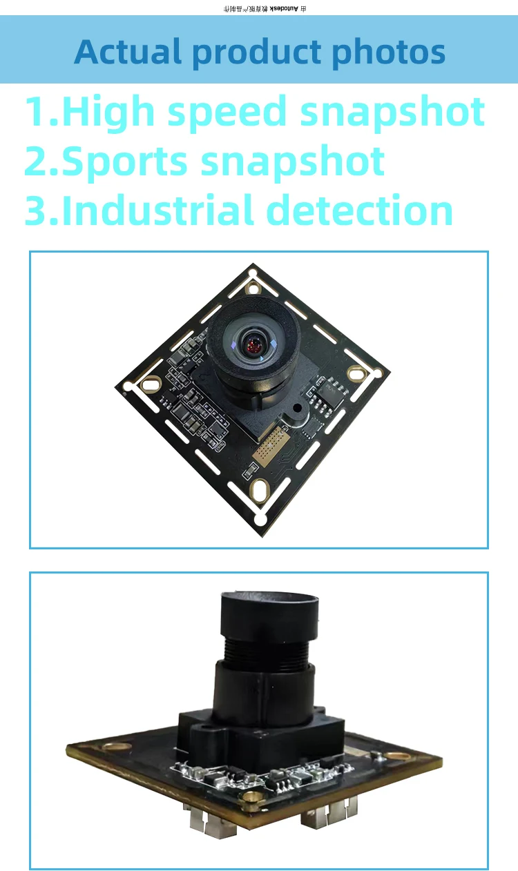 2MP Global Shutter Camera AR0234 - 1080P/90 Frame Detection