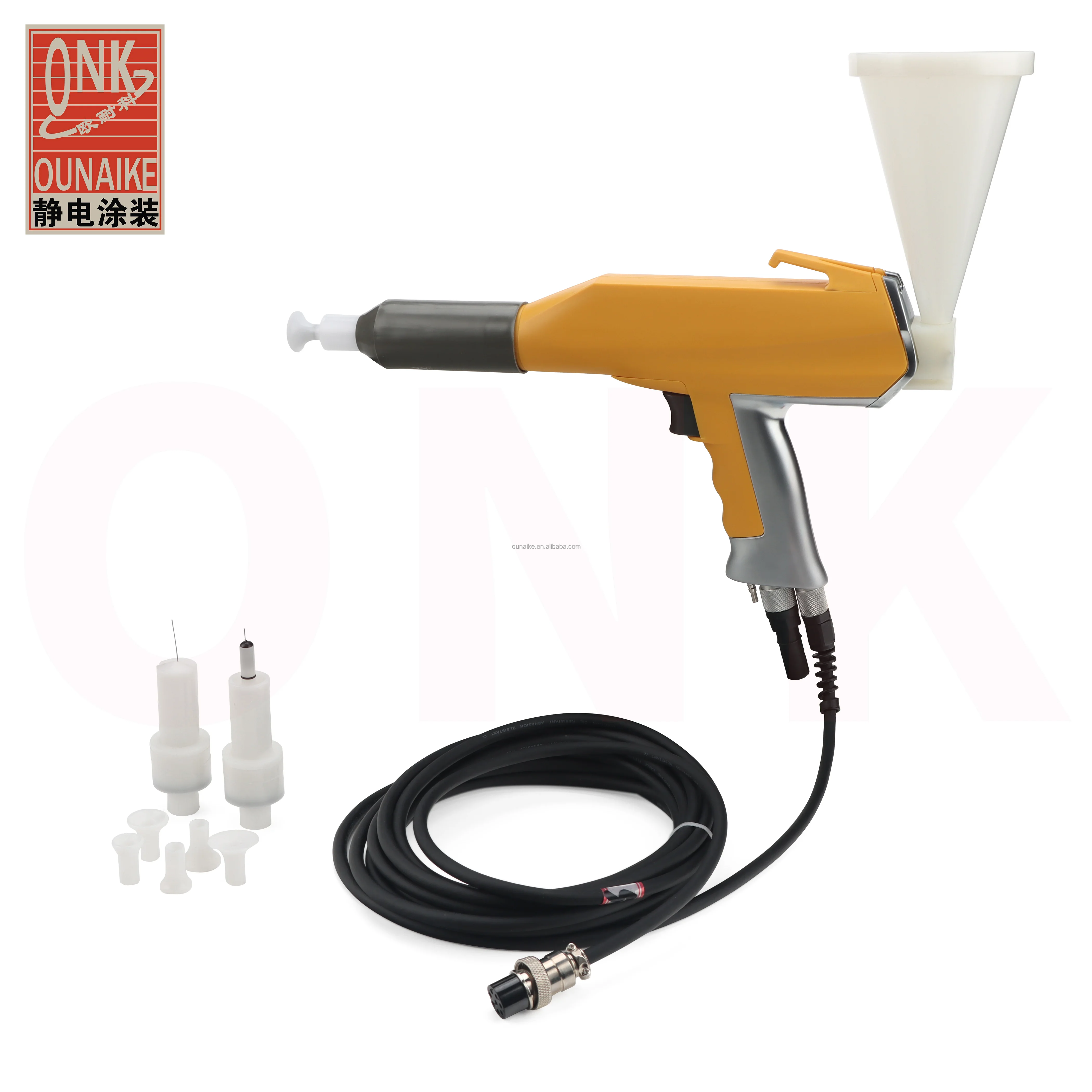 Manual Powder Coating Gun With Small Cup - Buy Powder Coating Gun Shell ...