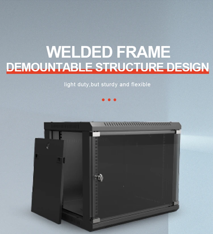 Networking Wall Mount Cabinet Server Rack Customized Movable Modular ...