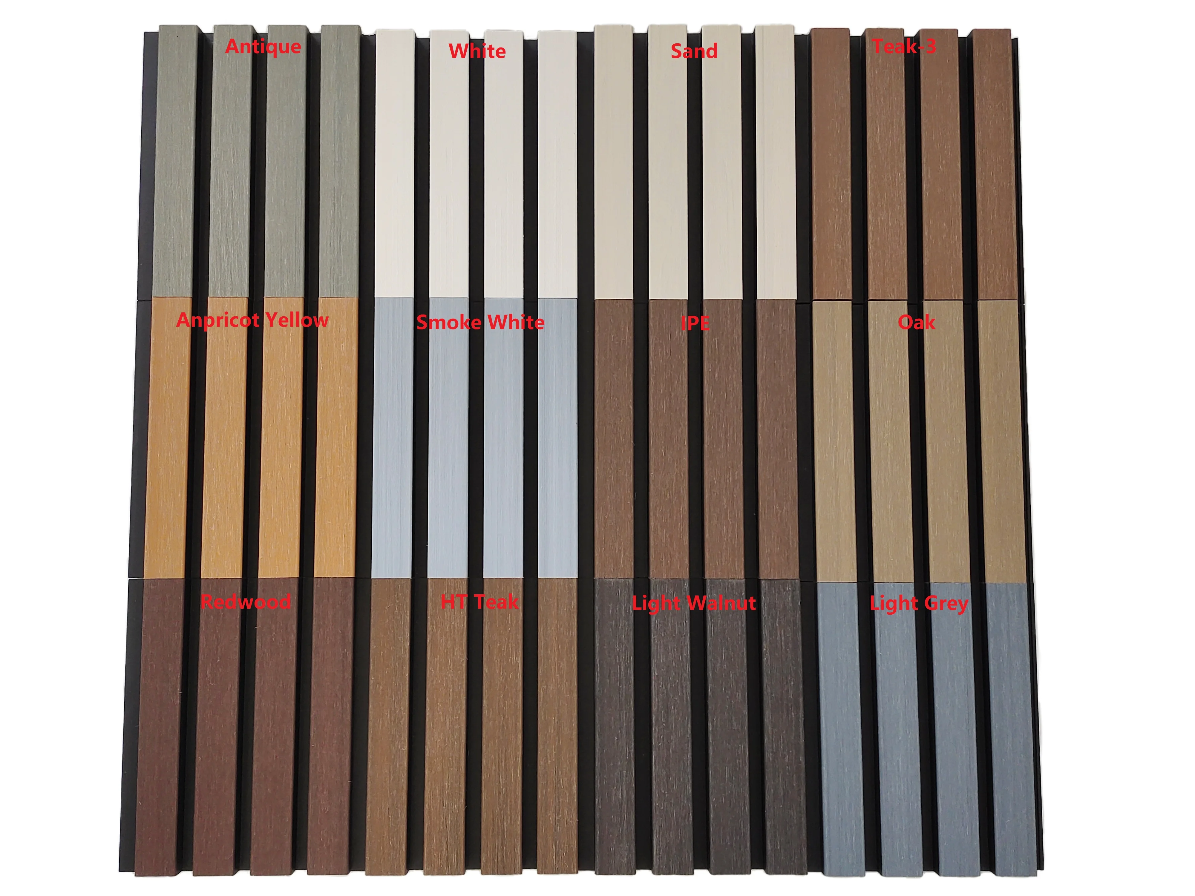 Slat Castellation Wall Cladding Half Co-extruded 219x26 - Buy Wpc Wall ...