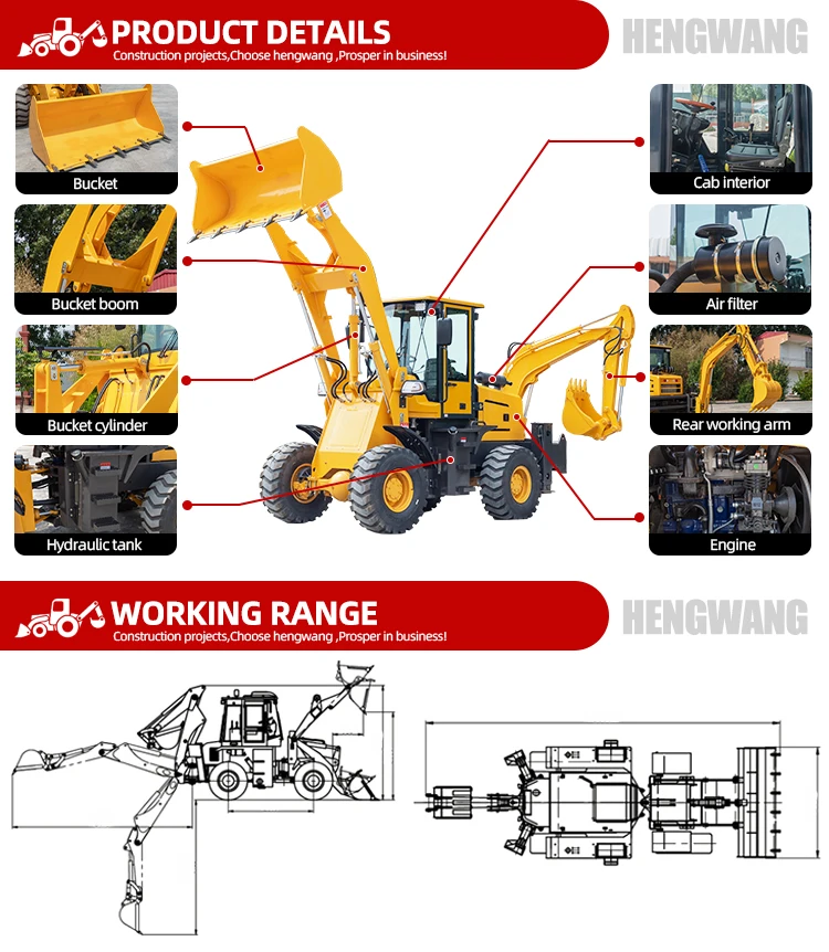 Hengwang Backhoe Loaders - Efficient and Versatile Solutions