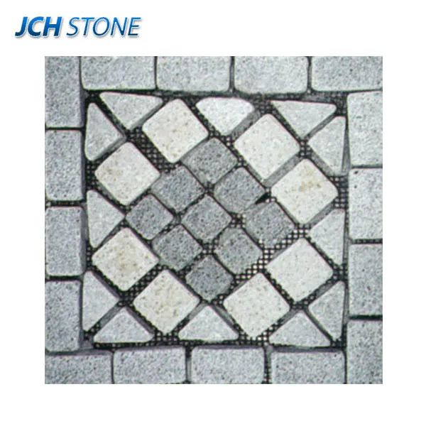Public Square Granite Cubes - Durable Cobblestone Pavers