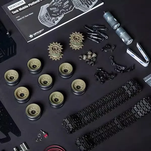 Metal Motor Dfrobot Devastator Tracked Robot Compatible With Ardui No Raspberry Pi 1506