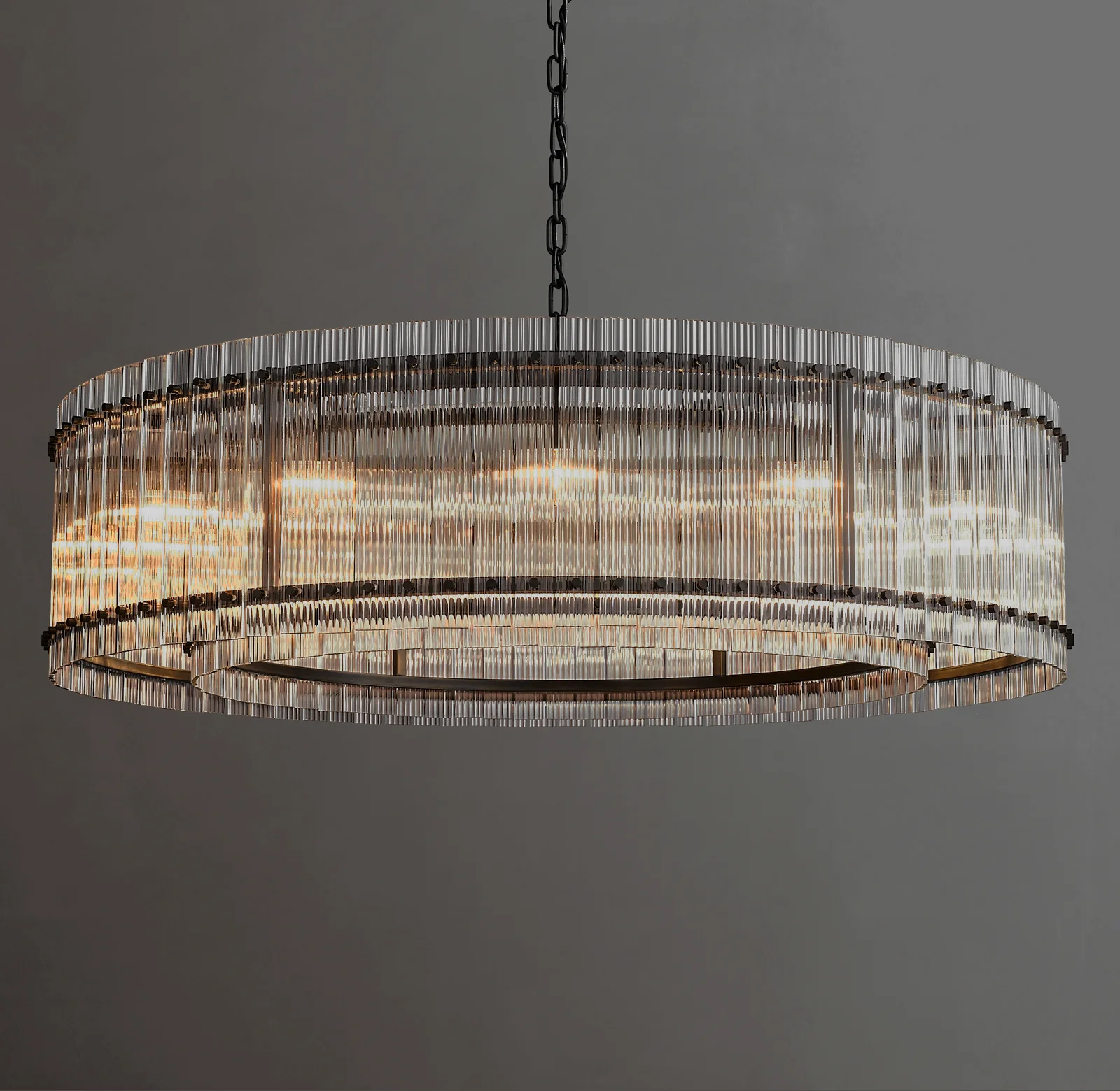 Top Fashion Modern Luxury Chandelier Gold Ceiling Lighting Brass Glass ...