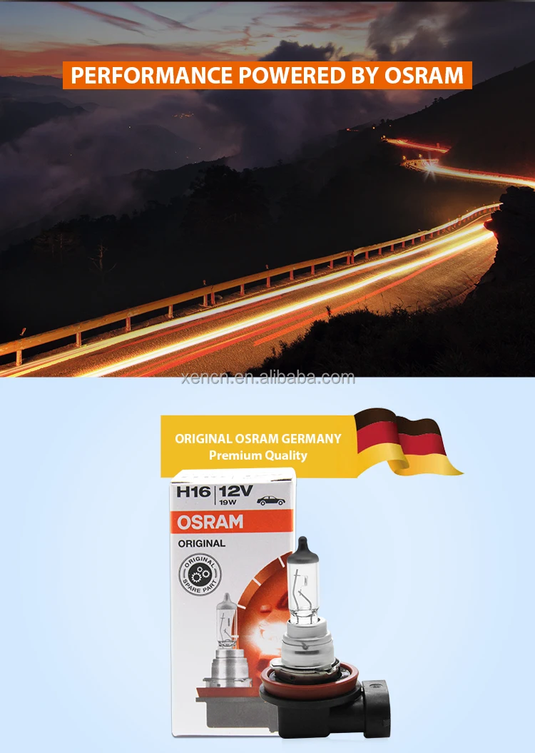 Osram 64219 H16 12v 19w Halogen Lamp - Buy Osram H16,Fog Light,Osram E1 ...
