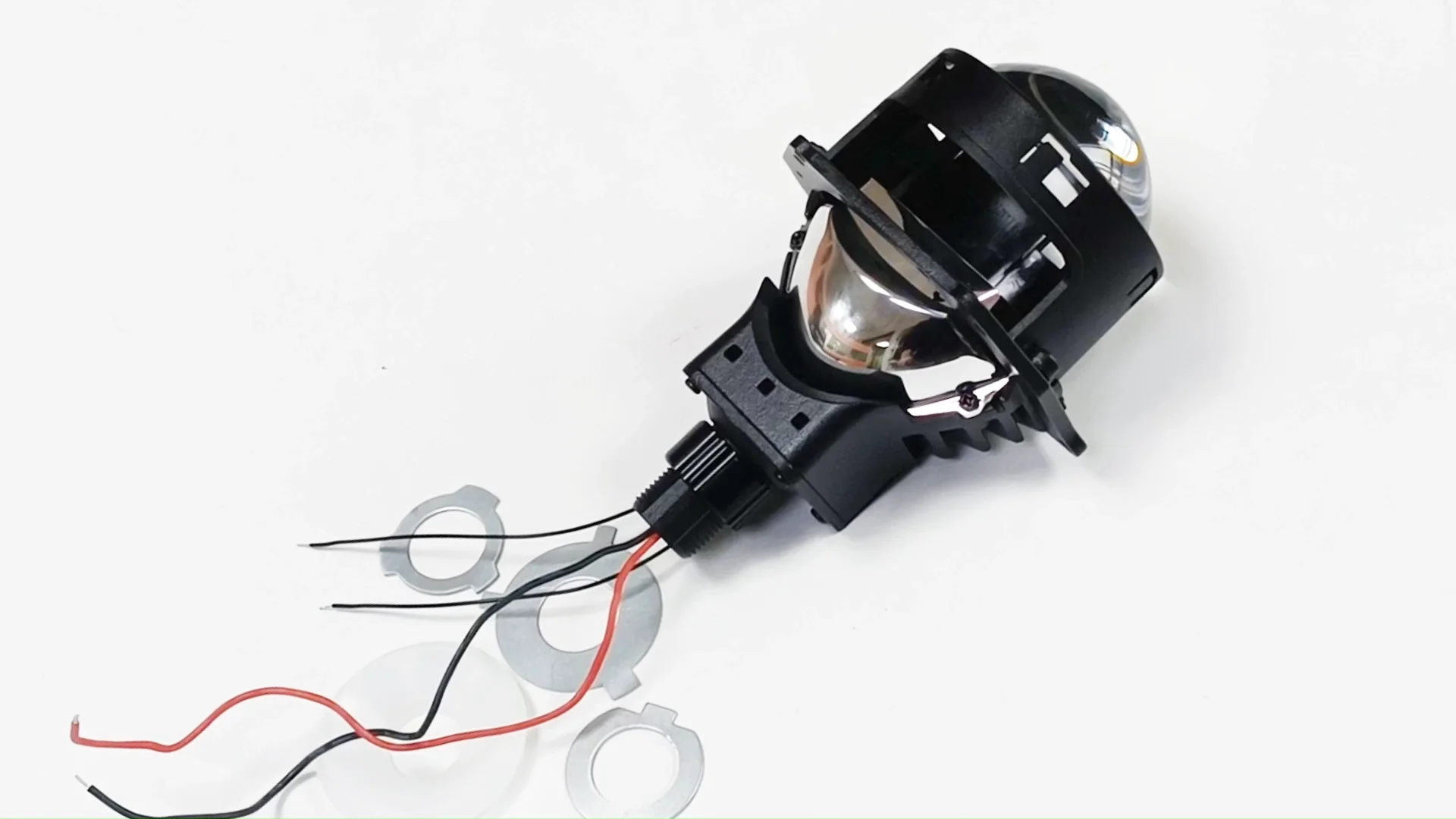 Universal Auto Light 3.0inch Bi Led Car Headlight Led Projector Lens H4 ...