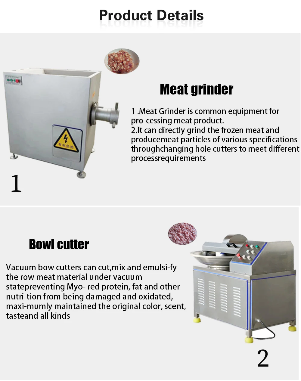 Industrial Chicken Cutlet Maker Machine Beef Meat Patty Machine Factory ...