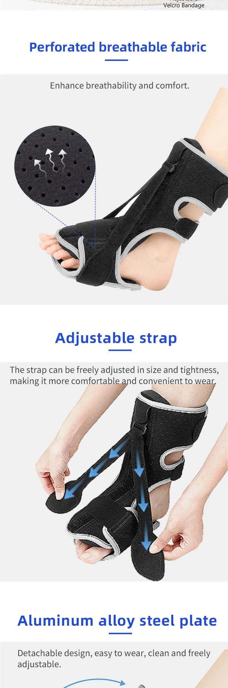 Plantar Fasciitis Achilles Tendonitis Flat Arch Heel Spur Foot Drop ...