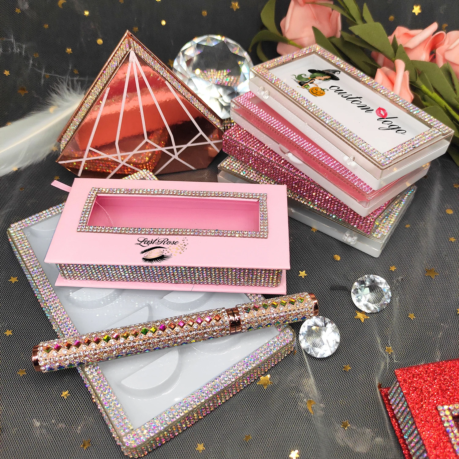 Empty Eye Lash Packaging Box - Luxury 3D Mink Lashcases