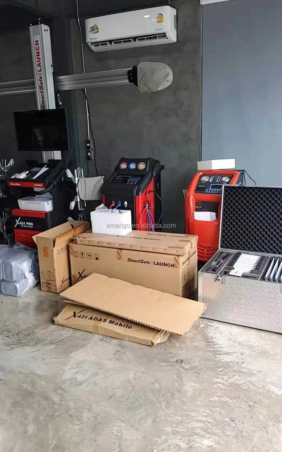 Launch Dual Gas Ac Machine 134a An 1234yf - Buy Air Cooling Recycling ...