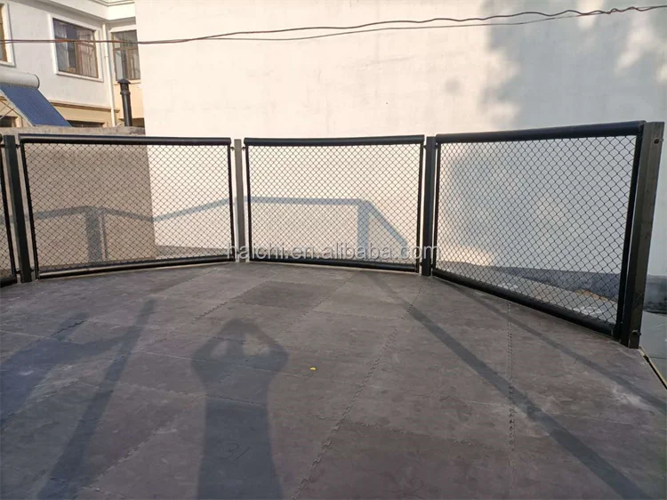Octagon Mma Cage Competition Standard Elevated Mma Cage Hexagon Mma ...