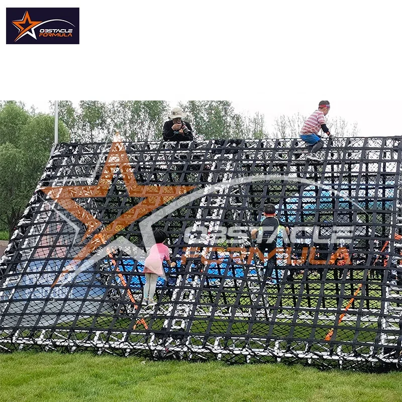 American Ninja Warrior Obstacle Course Equipment Outdoor Climbing Frame ...