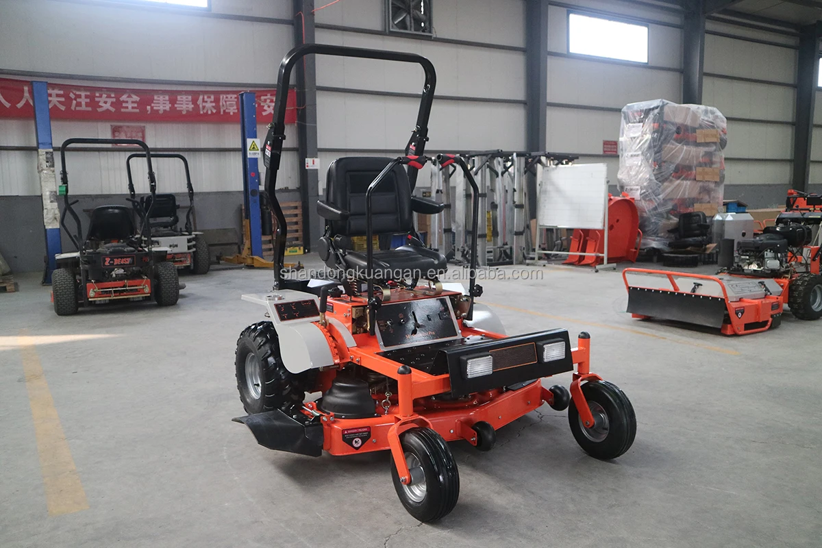 The Zero Turn Mower Made In China With A Large Fuel Tank And Three ...