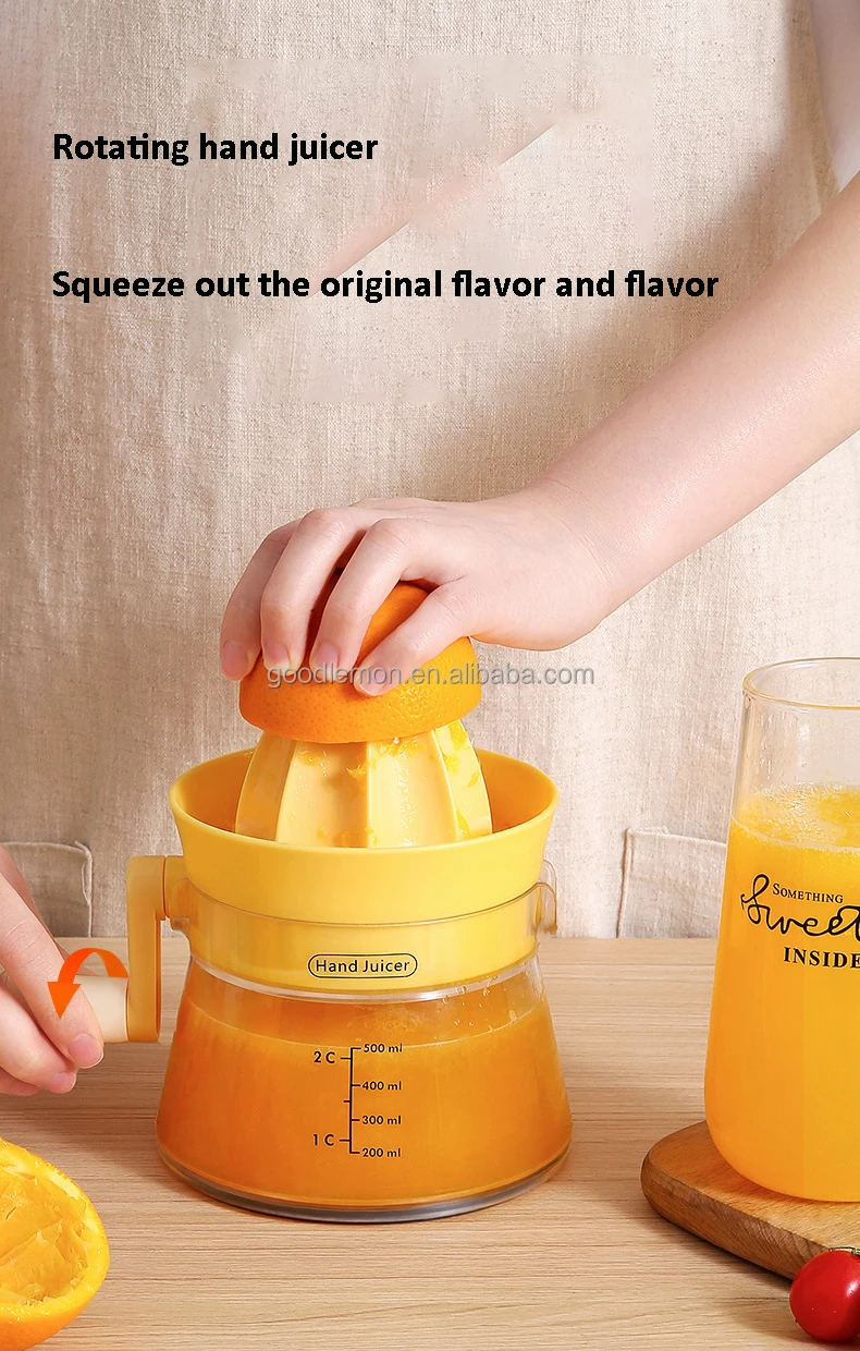Manual Rotary Juicer Modern Eco-Friendly Household Fruit Juicer Juice ...
