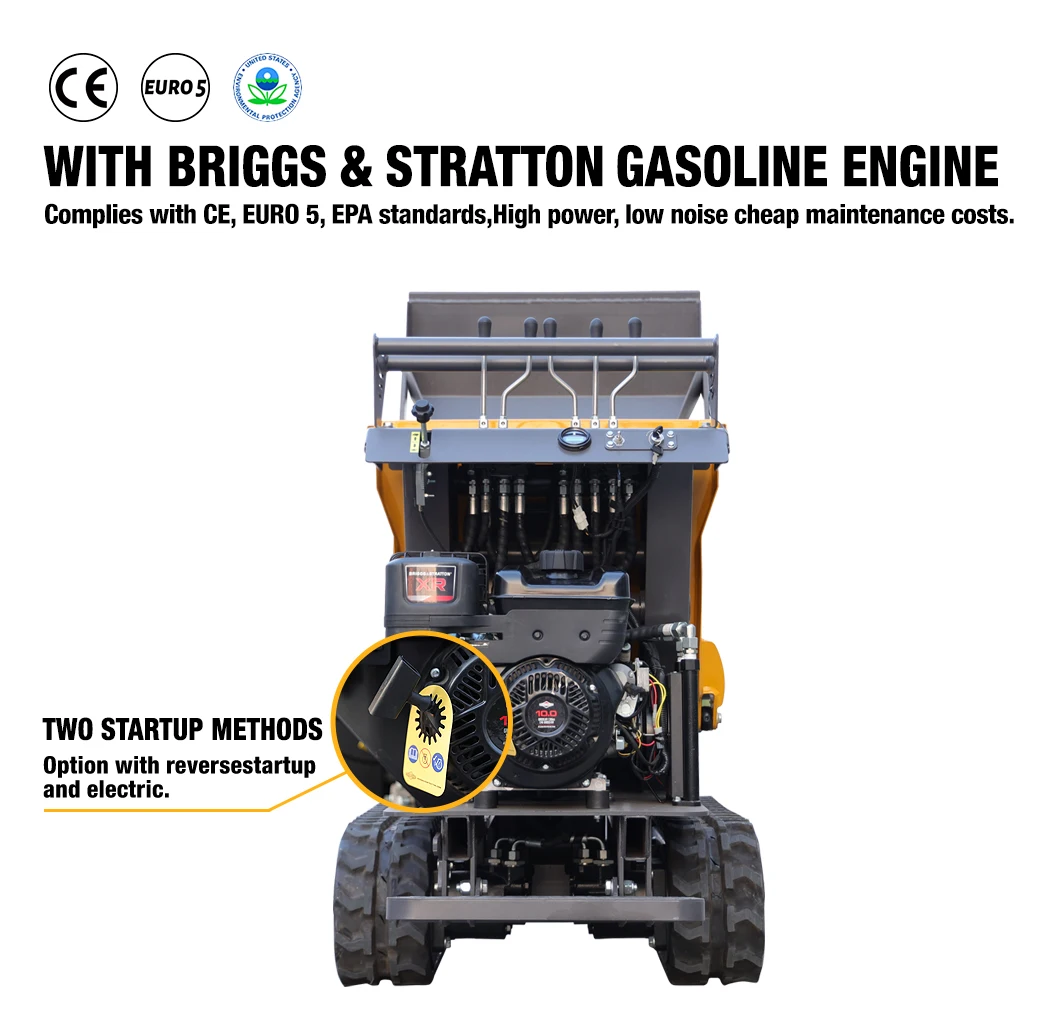 Chinese Professional Manufacturer Mini Dumper Hydraulic Dumper For Sale ...