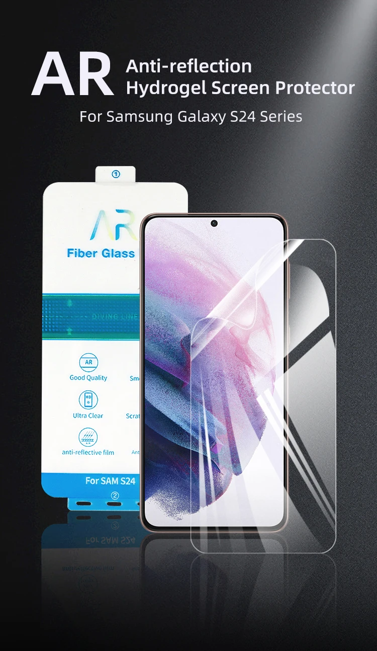 High Clear AR Anti-reflection S25 S24 Protector for Samsung Galaxy S24 ...