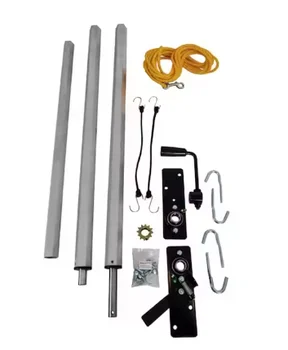 Manual Hand Crank Cab Level Truck Trailer Tarp Roller With Lock Lever ...