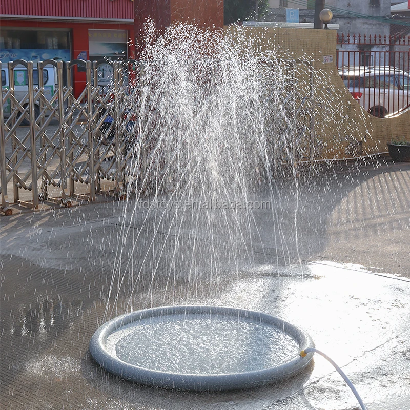 FDS Splash Sprinkler Pad for Dogs Kids, Non-Slip Thicken Dog Pool with ...