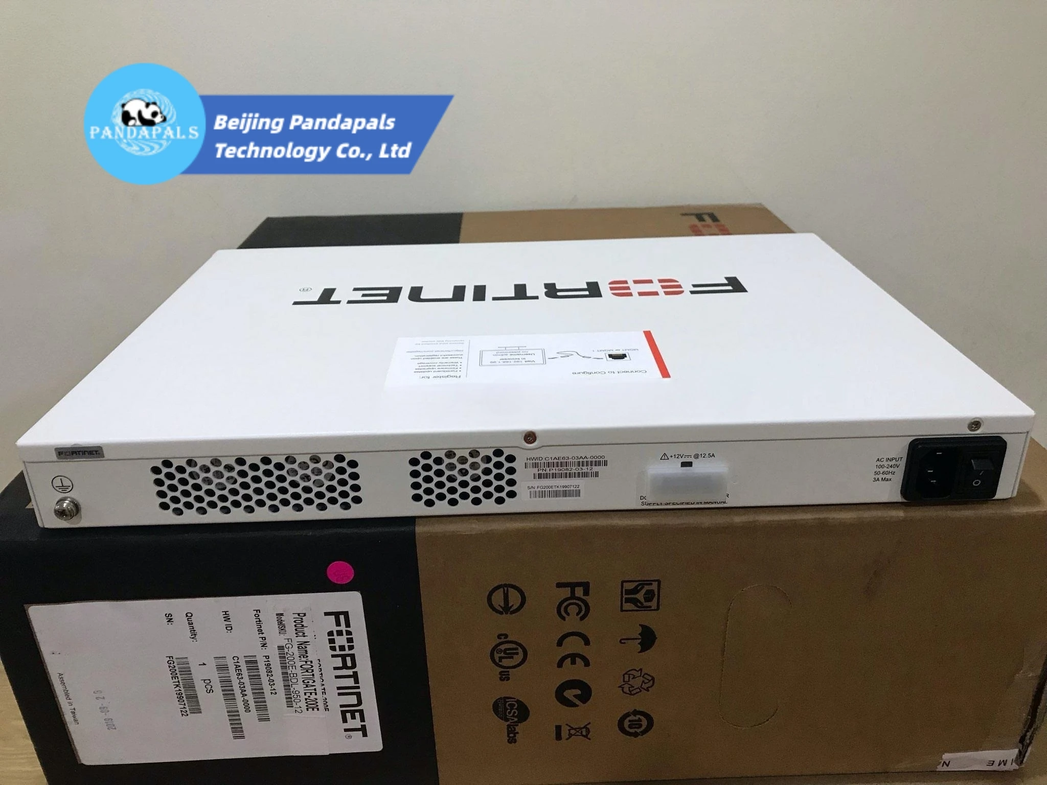 Fortinet Fortigate FG-200E - High-Performance Firewall