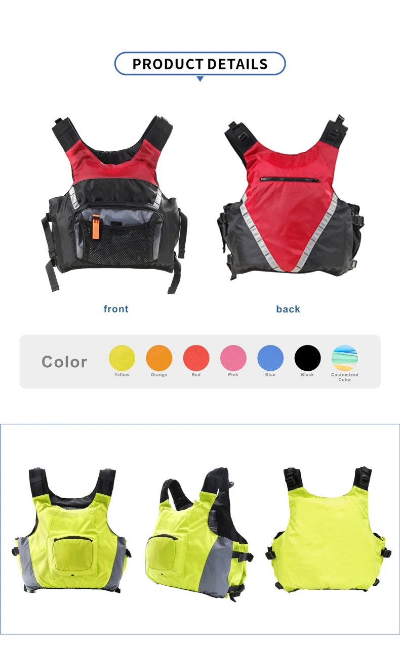 EN ISO12402-5:2020 Adult Kayaking Life Jackets - Safety & Comfort