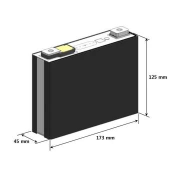 Prismatic Nmc Lithium Li-ion Sdi94 Battery Cell 3.7v 94ah For Ev And ...